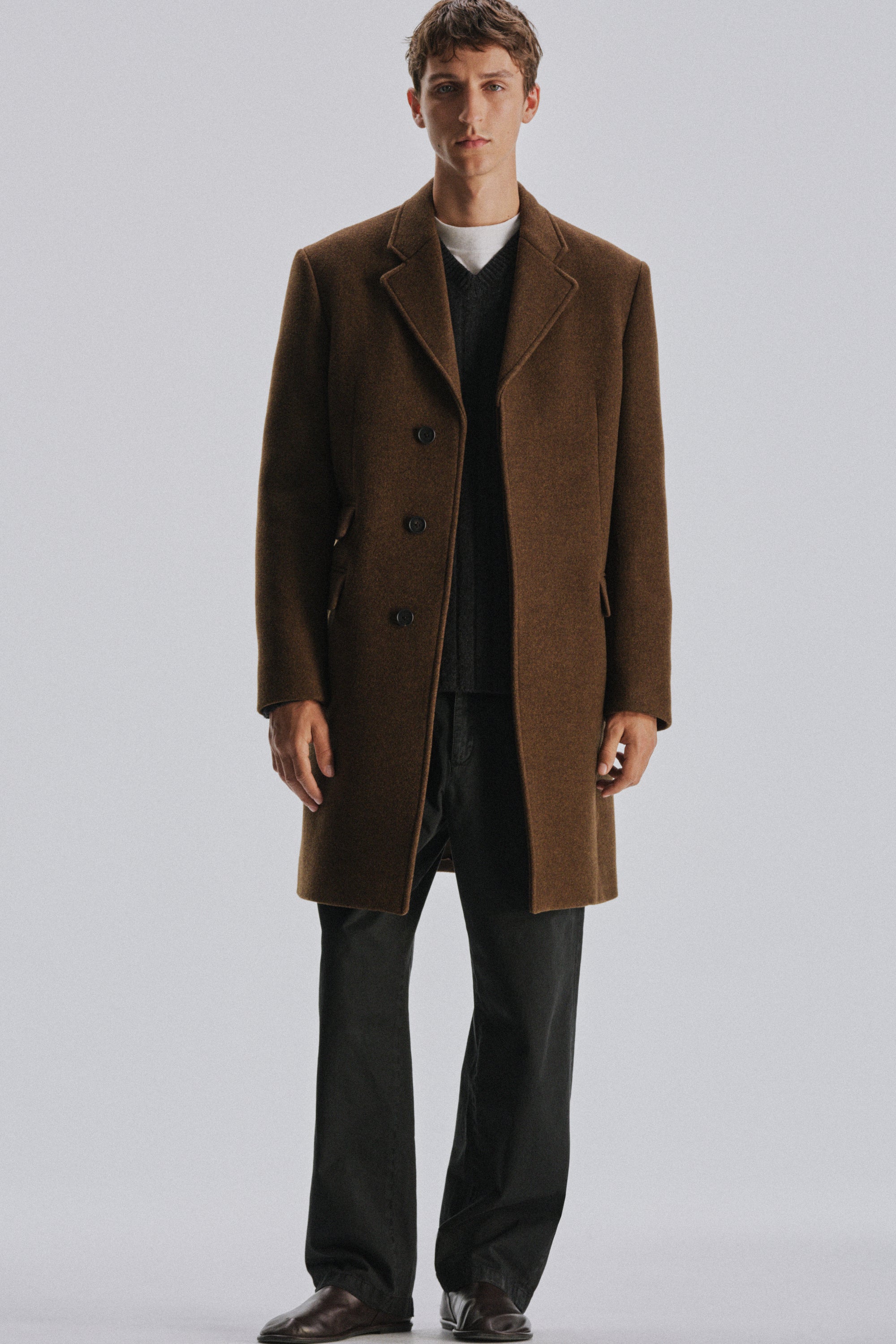 THE ROW The Row Zori Tailored Single-Breasted Coat